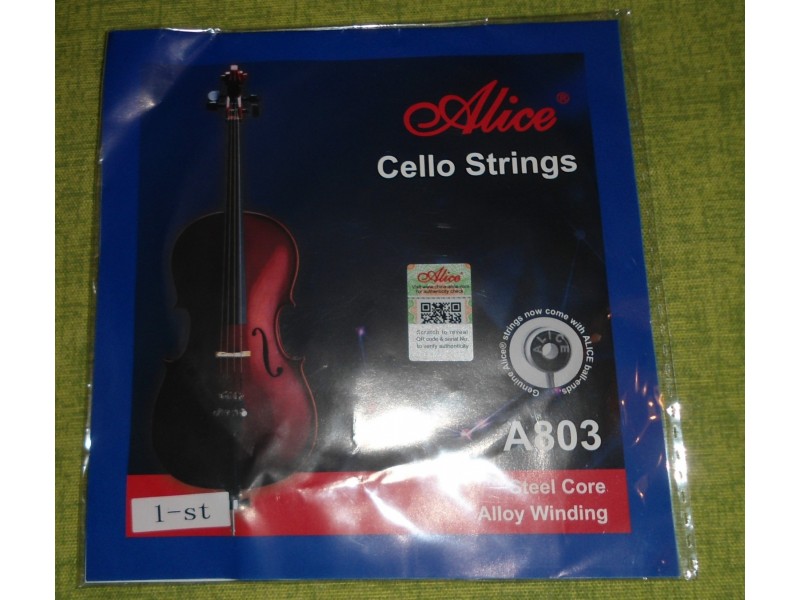 A žica za violončelo (1. žica)