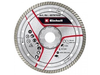 EINHELL KWB dijamantna rezna ploča 180x25.4mm Turbo 49797650