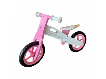 TROTY BALANSERRO DRVENI BALANCE BIKE ROZE