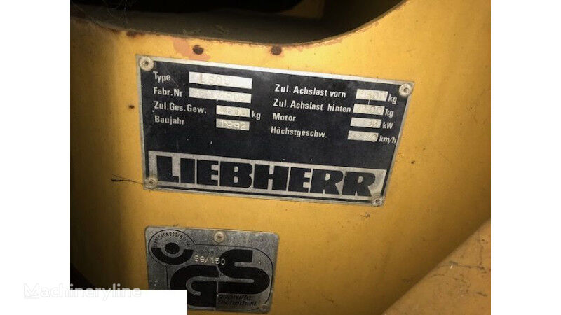 Liebherr 506 prednji utovarivač po rezervnim delovima