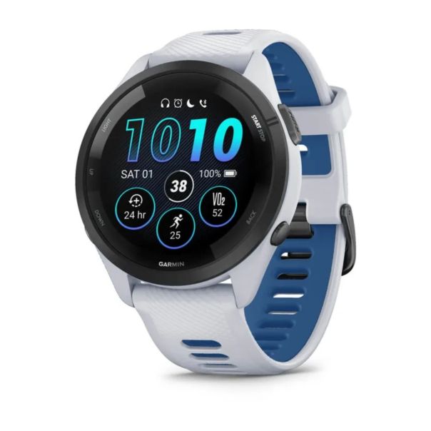 GARMIN Sat Forerunner 265 M Whitestone tidal blue