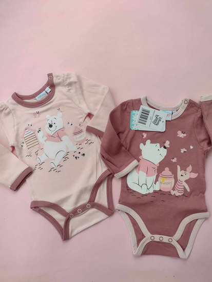 Nov Disney set dva bodica 3-6m