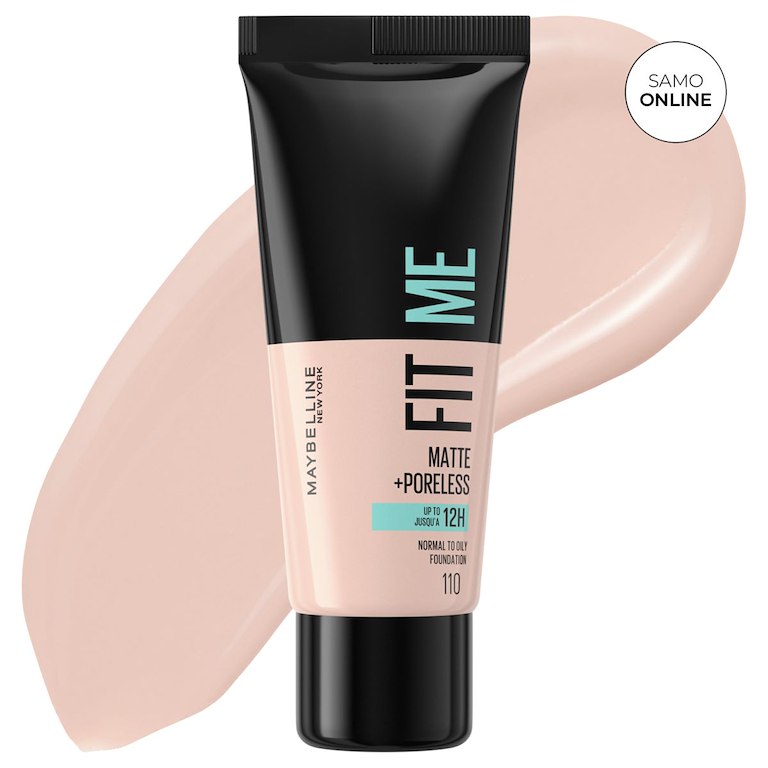 Tečni puder MAYBELLINE NEW YORK Fit Me Matte Porcel 110