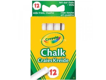 CRAYOLA BELE KREDE 12 KOM