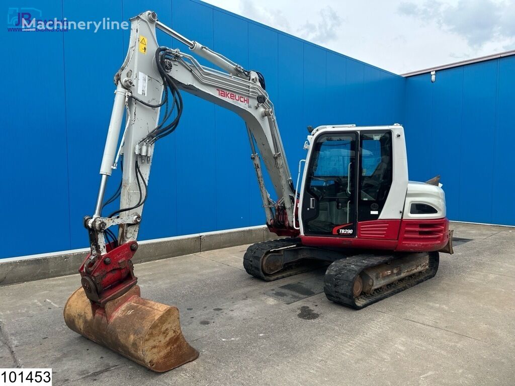 Takeuchi TB290 4x Buckets, 51,6 KW,Hydraulic rotating bucket bager guseničar