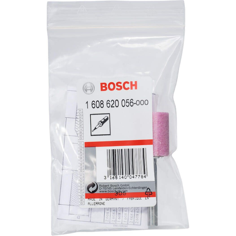 Bosch – Brusni kamen cilindrični, srednje tvrdoće 6 mm, 60, 20 mm, 25 mm – 1608620056