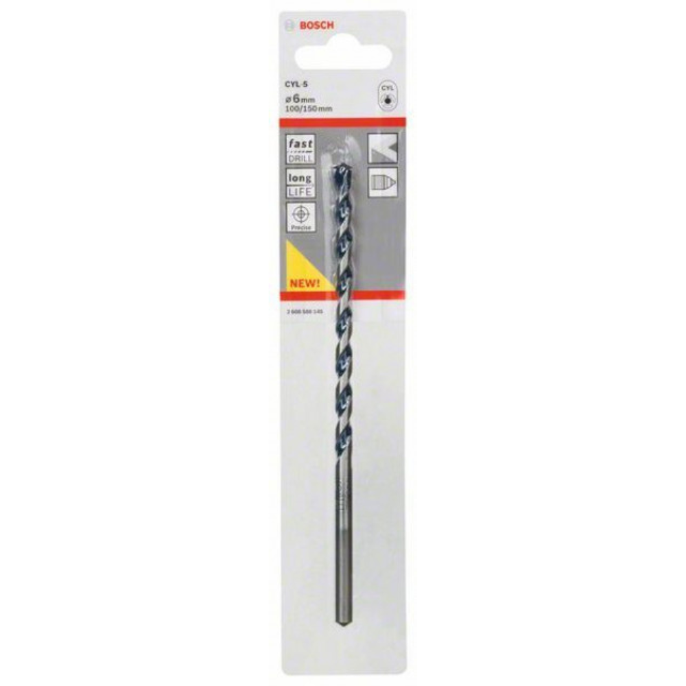 Bosch – Burgija za beton CYL-5 6 x 100 x 150 mm – 2608588145