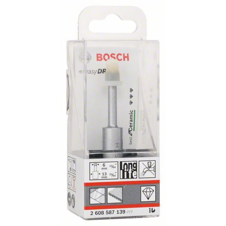 Bosch – Dijamantska burgija za suvo bušenje Easy Dry Best for Ceramic 6 x 33 mm – 2608587139