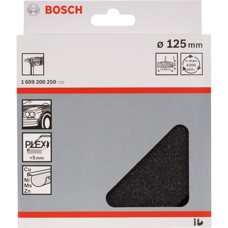 Bosch – Sunđer za poliranje 125 mm – 1609200250