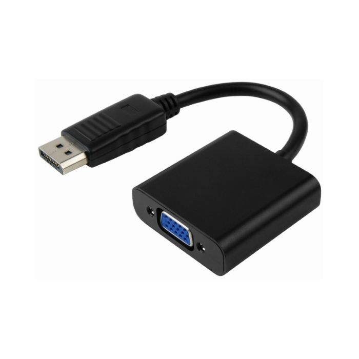 Adapter E-Green DisplayPort (M) - VGA D-sub (F) Black