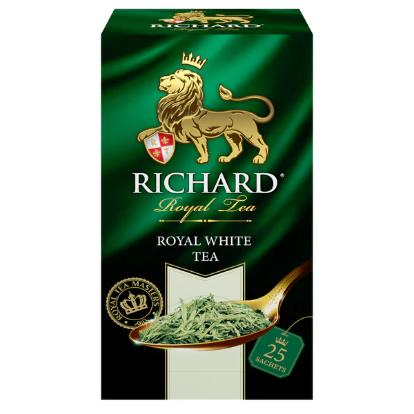 RICHARD Royal White Tea - Beli čaj, 25 kesica