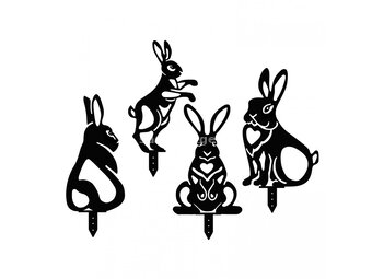 WALLXPERT Rabbits