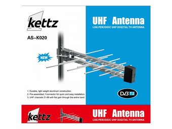 KETTZ AS-K020 Antena TV/FM/T2