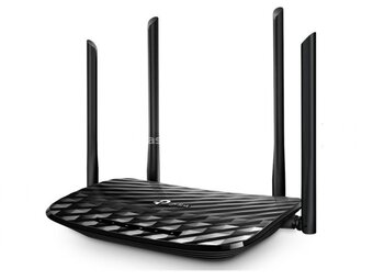 TP LINK Wi-Fi Ruter AC1200 Dual Band Gigabit 300Mbps/867Mbps (2.4GHz/5GHz), 1xWAN, 4xGLAN, 5x ant...