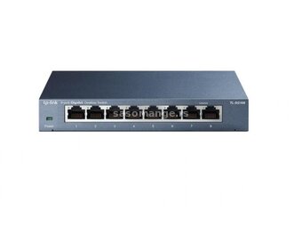 TP LINK Switch Gigabit 8x RJ45 10/100/1000Mbps (TL-SG108E)