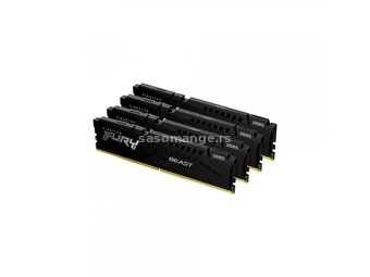 KINGSTON 128GB DDR5 4 x 32GB 5200Mhz FURY BEAST XMP KF552C40BBK4-128