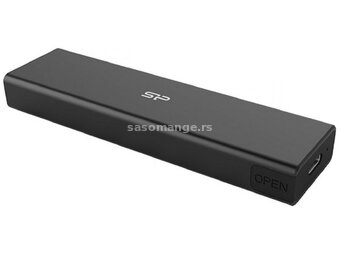 SILICON POWER PD60 Tip-C M.2 NVMe or SATA SSD Rack crni SP000HSPSDPD60CK