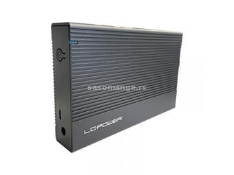 LC POWER LC-35U3-C Black USB-C 3.5'' USB3.2 Gen2x1