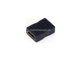 E-GREEN Adapter HDMI (F) - HDMI (F) crni