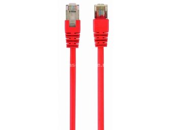 GEMBIRD PP22-1M/R Mrezni kabl FTP Cat5e Patch cord, 1m red