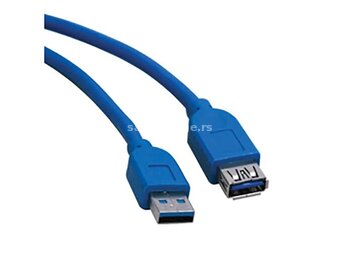 FAST ASIA Kabl USB 3.0 - USB 3.0 nastavak M/F 1.8 plavi