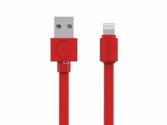 ALLOCACOC (10451RD/LGHTBC) kabl za punjač USB A (muški) na lightning (muški) 1.5m crveni