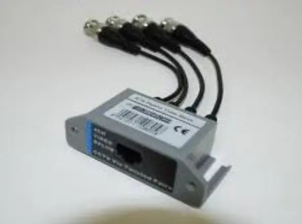 Video balun Pasivni 4 chs, RJ-45 na 4xBNC