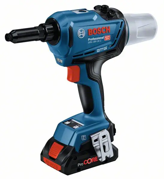 Bosch Akumulatorski pištolj za pop nitne GRG 18V-16 C; 2x4,0 Ah ProCORE L-Boxx 06019K5001