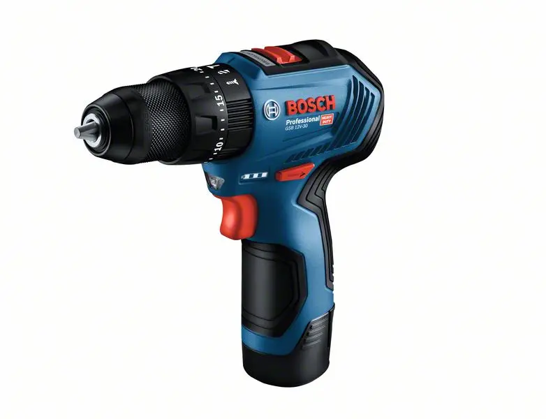 Bosch Akumulatorska vibraciona bušilica-odvrtač GSB 12V-30 Profi kofer 2x2.0Ah 06019G9100