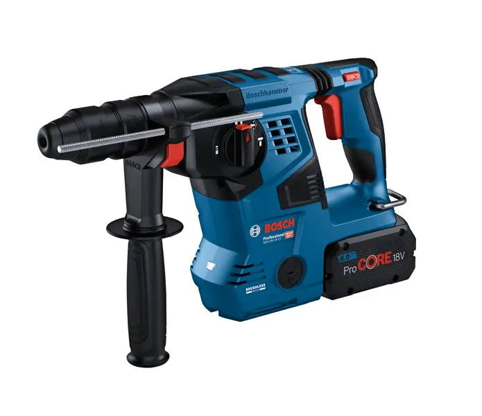 Bosch Akumulatorski elektro-pneumatski čekić za bušenje sa SDS plus prihvatom GBH 18V-28 CF L-Boxx 2xProCORE18V 8.0Ah 0611921002