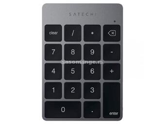 SATECHI Bežična numerička tastatura Aluminium Slim Bluetooth (Siva) ST-SALKPM