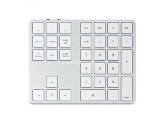 SATECHI Aluminum Bluetooth Extended Keypad - Silver ( ST-XLABKS )