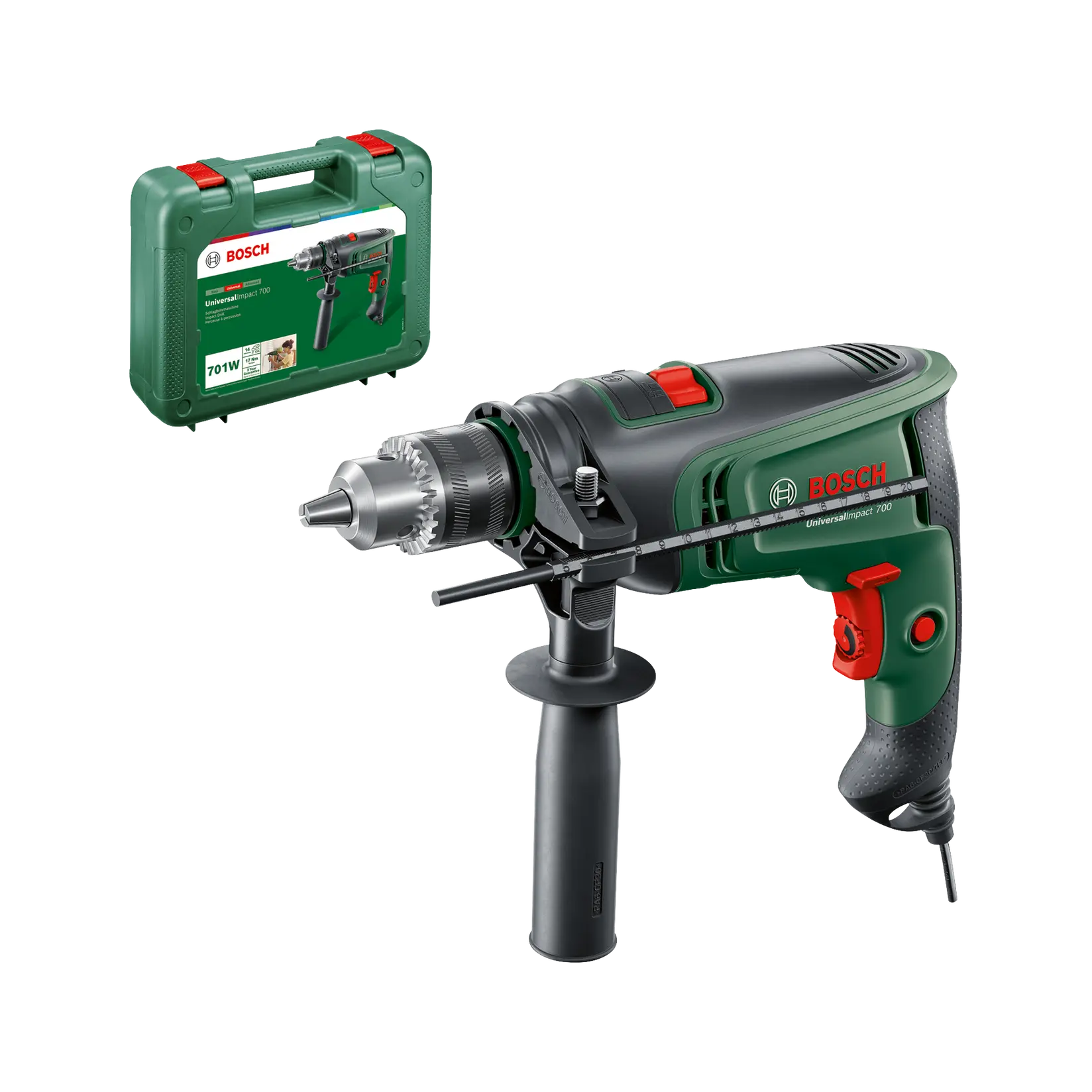 Bosch Unviersal Impact 700 Udarna bušilica, Plastični kofer, 0603313300