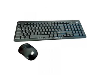 JETION Bežična tastatura i miš JTDKB072 US (Crna)