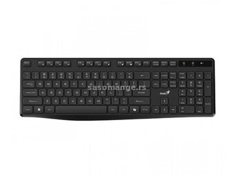 GENIUS KB-7200 Wireless USB US crna tastatura