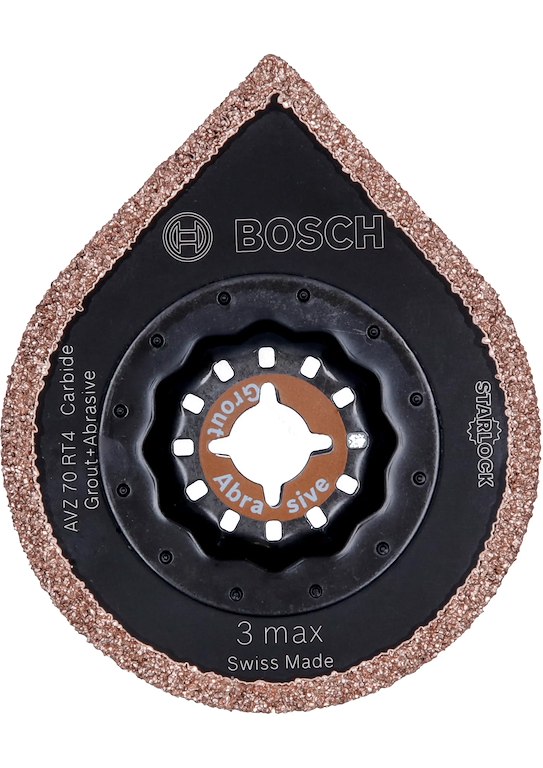 Bosch Starlock Carbide-RIFF odstranjivač maltera AVZ 70 RT4, 3 max 2609256C51