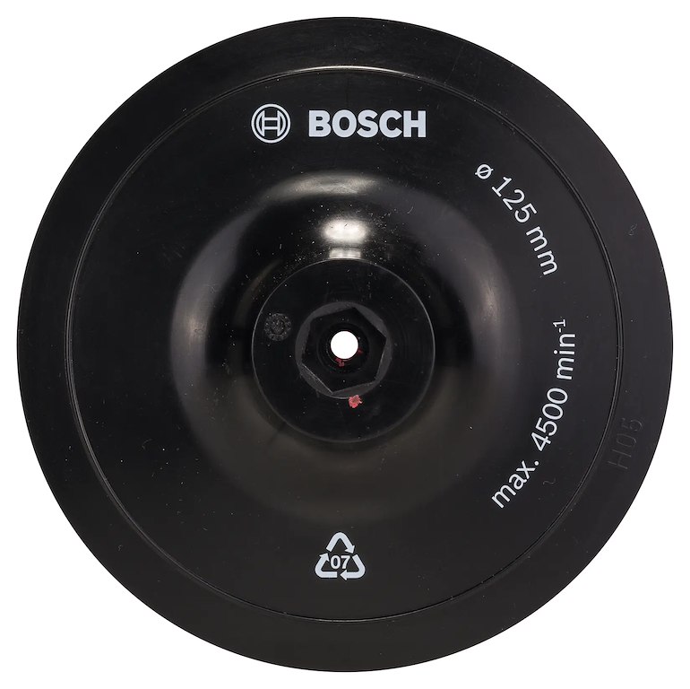 Bosch Ploča sa čičak prihvatom 1609200154, 125 mm, 8 mm