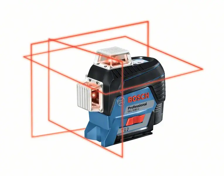 Bosch Laser za linije GLL 3-80 C + Univerzalni držač BM 1, 1xGBA 12V 2.0Ah L-Boxx 0601063R02