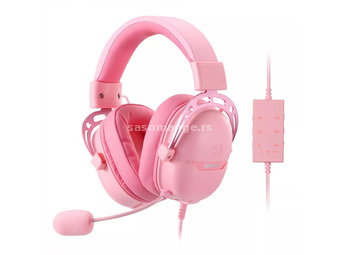 Aurora Wired Headset Pink