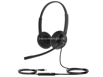 Yealink Headset Wired USB UH34 Dual Teams