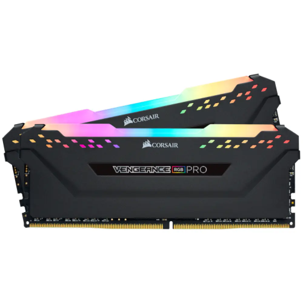 CORSAIR Memorija CMW16GX4M2D3600C18 16GB(2x8GB)/DIMM/DDR4/3600MHz/Vengeance RGB Pro/crna