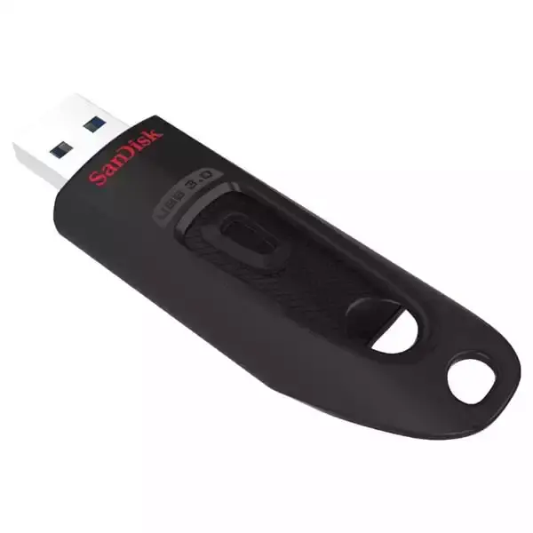 SANDISK USB flash 128GB ultra SDCZ48-128G-U46 crni