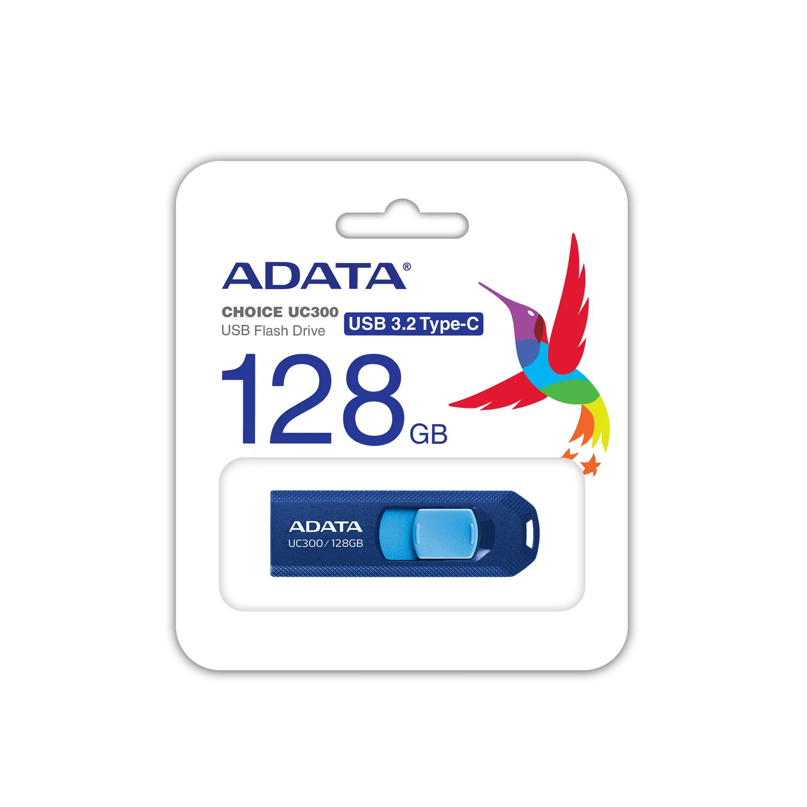 A-DATA USB flash memorija ACHO-UC300-128G-RNB/BU 128GB 3.2