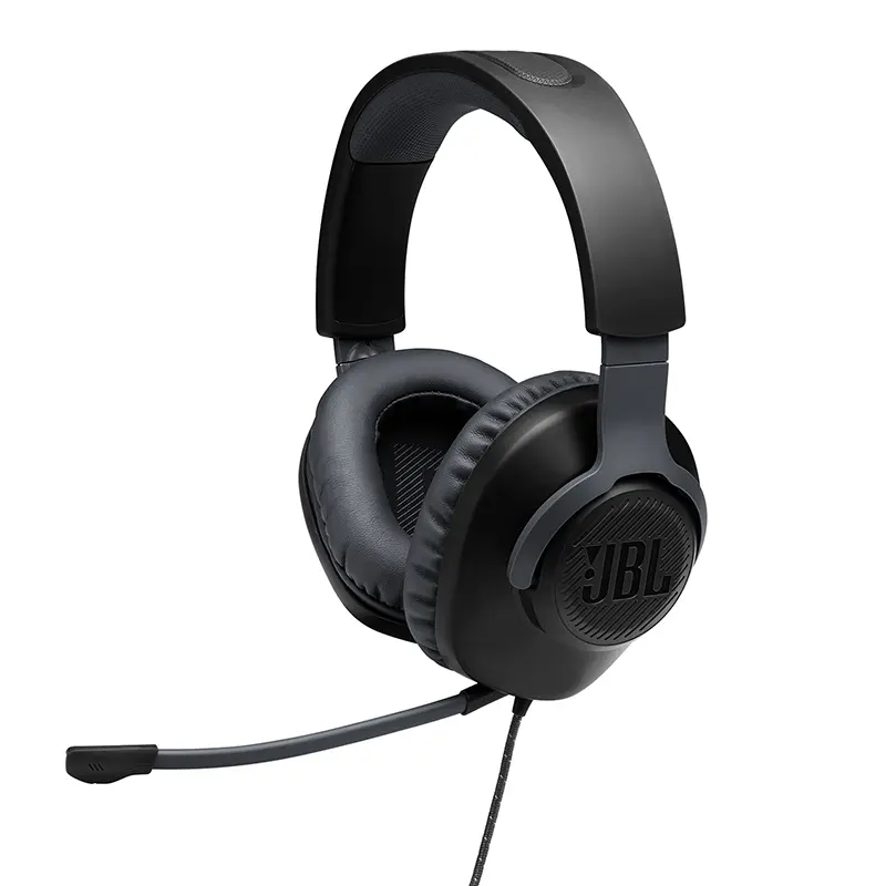 JBL Quantum 100 Slušalice, Gaming, Žično povezivanje, Over-Ear, Crne