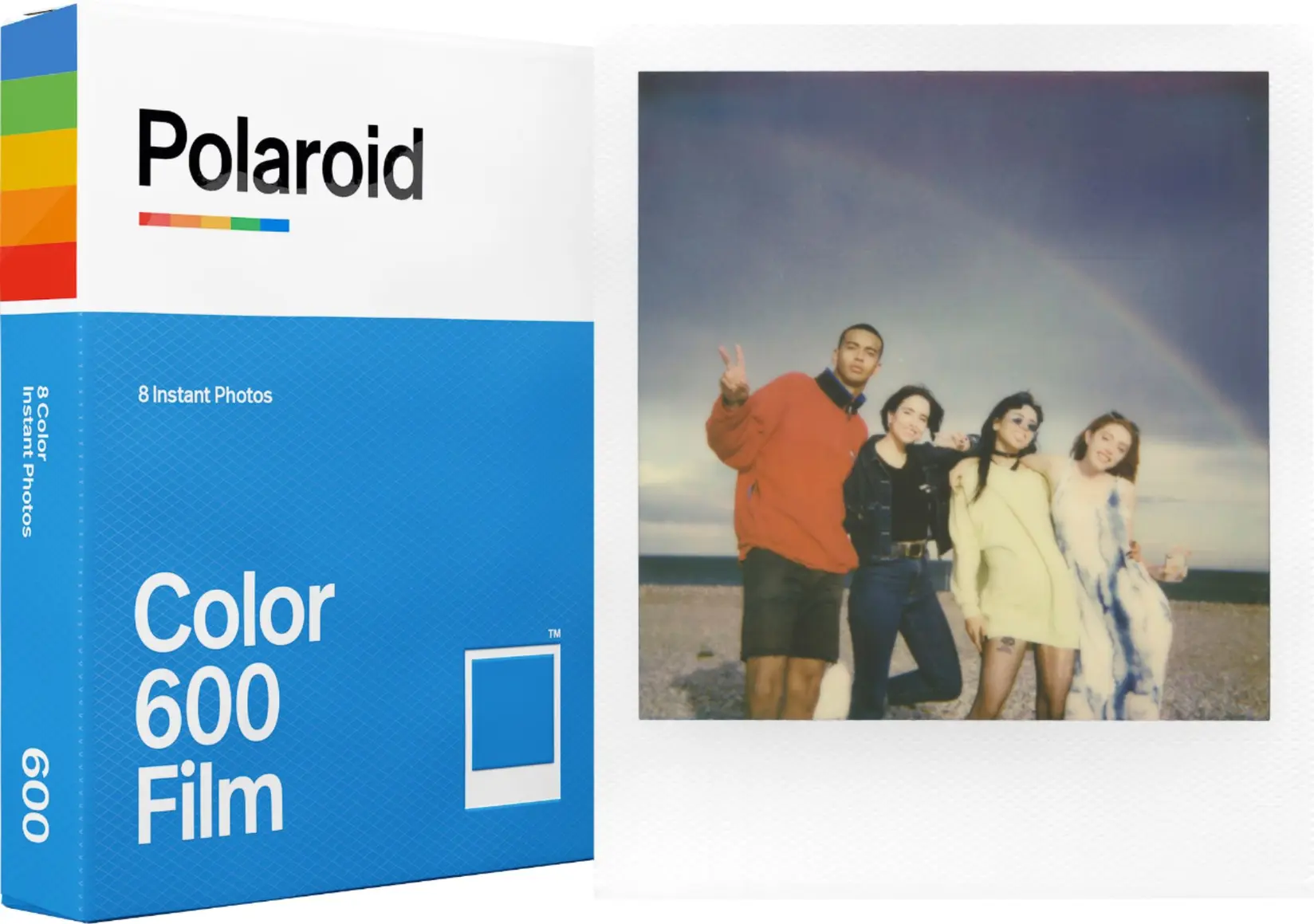 Polaroid Kolor film za Polaroid 600 instant kamere, 8 komada, Beli okvir