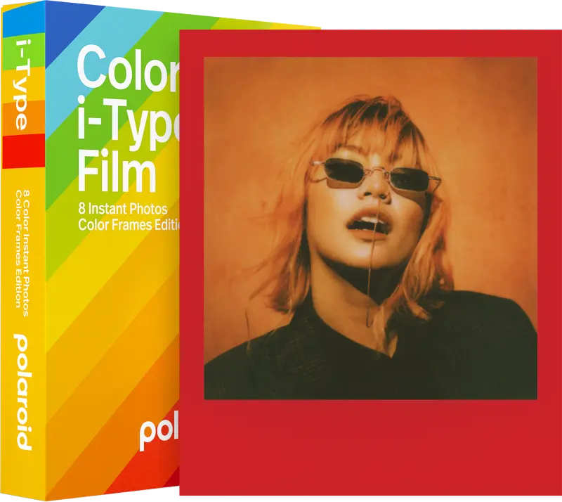 Polaroid Kolor film za Polaroid i-Type instant kamere, 8 komada, Šareni okvir