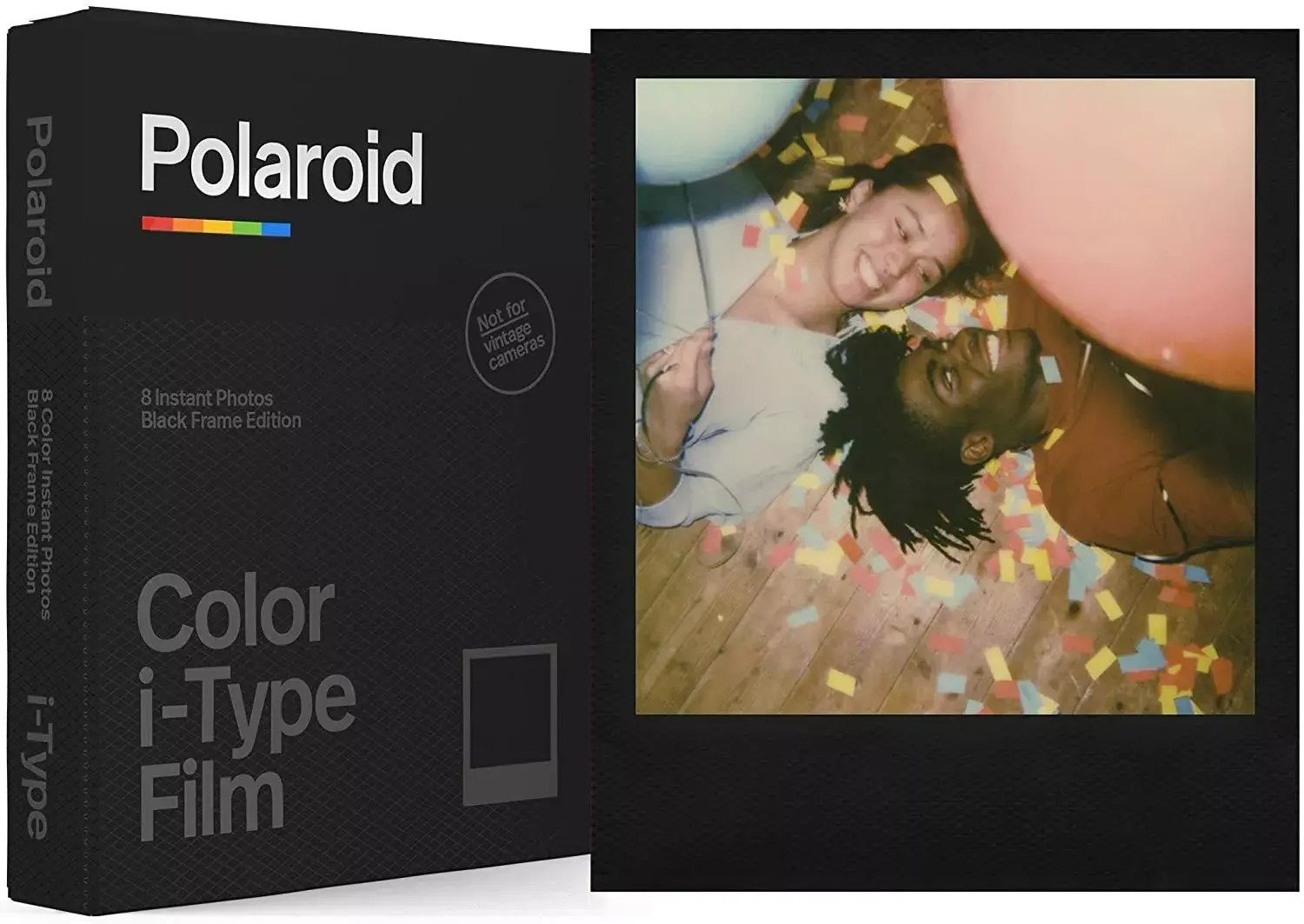 Polaroid Kolor film za Polaroid i-Type instant kamere, 8 komada, Crni okvir