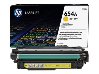 HP 654A Yellow (CF332A)