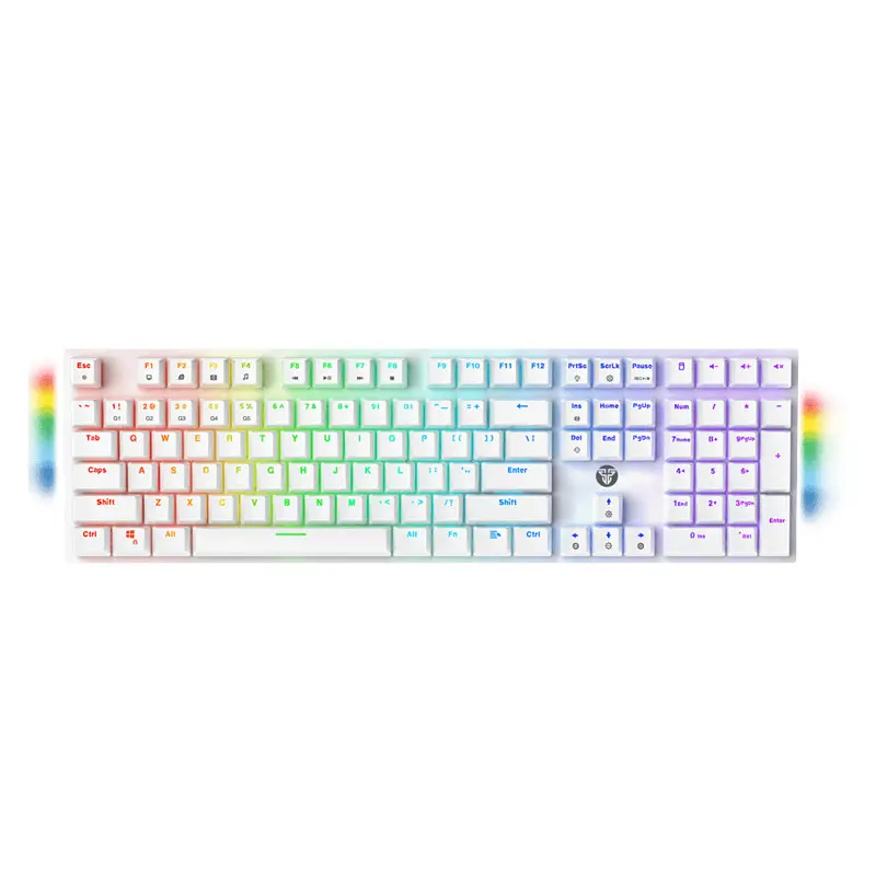 Fantech MK855 Maxfit 108 Gaming Tastatura, Mehanička, RGB, Bela