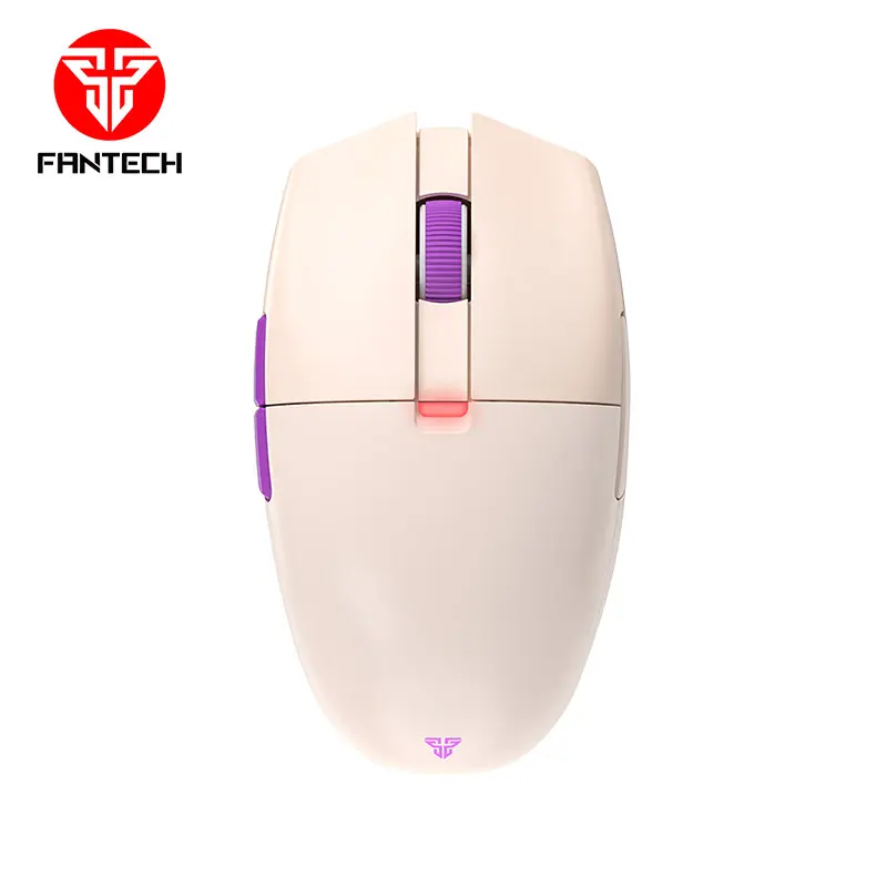 Fantech XD7 Aria Gaming miš, Bežični, 1000Hz, Bež